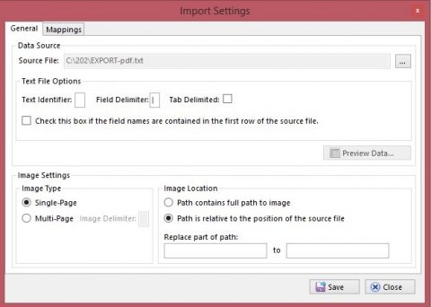 PaperVision Capture GUI ASCII Import Module - DaylightAT